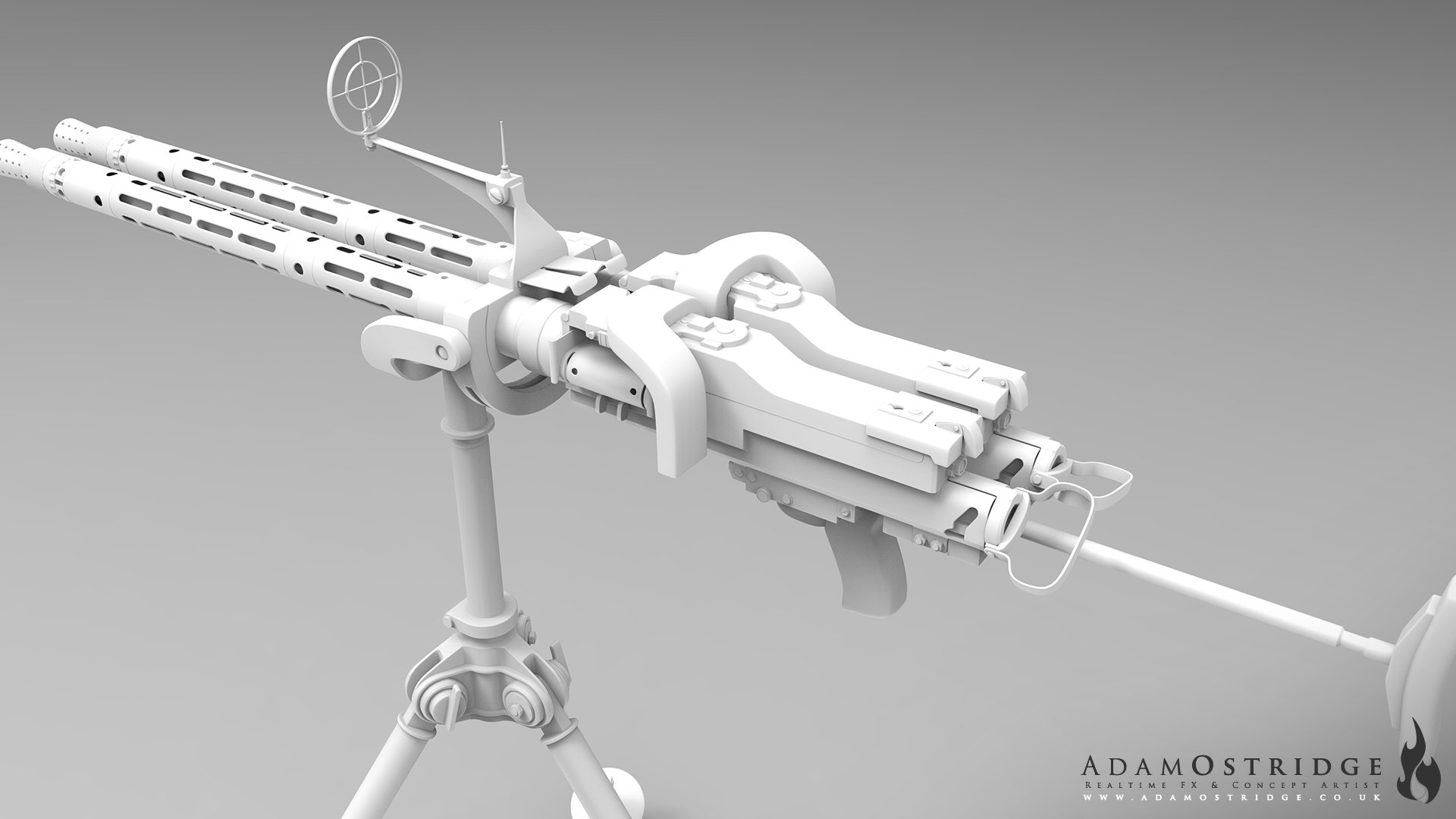 Adam Ostridge - MG81Z Dual Machine Gun