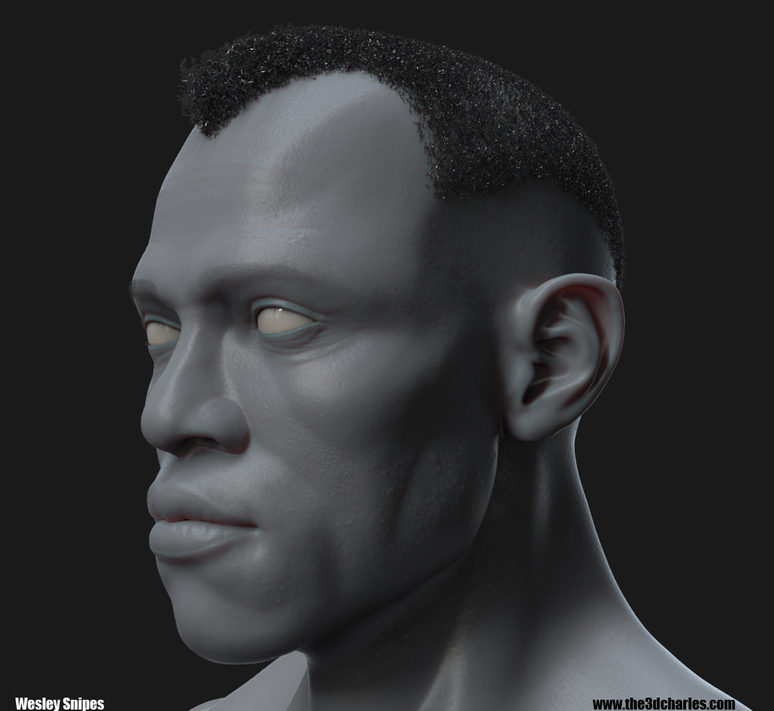 ArtStation - Wesley Snipes Head