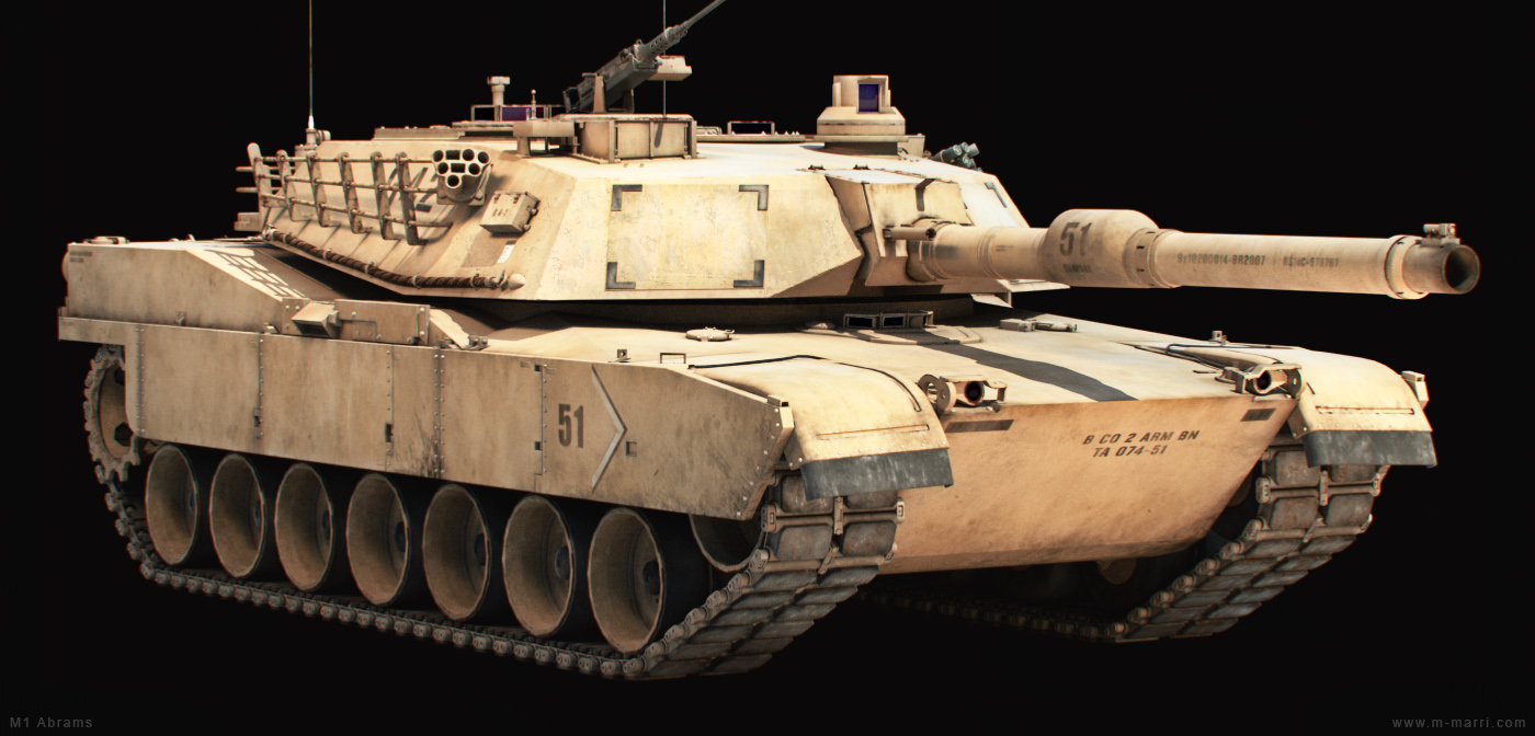 ArtStation - M1 Abrams