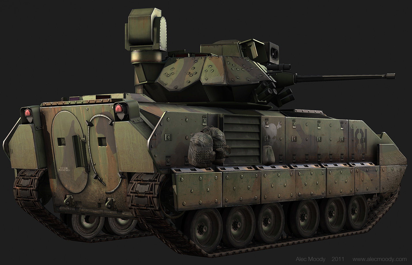 Alec Moody - Bradley IFV for 3dMotive video