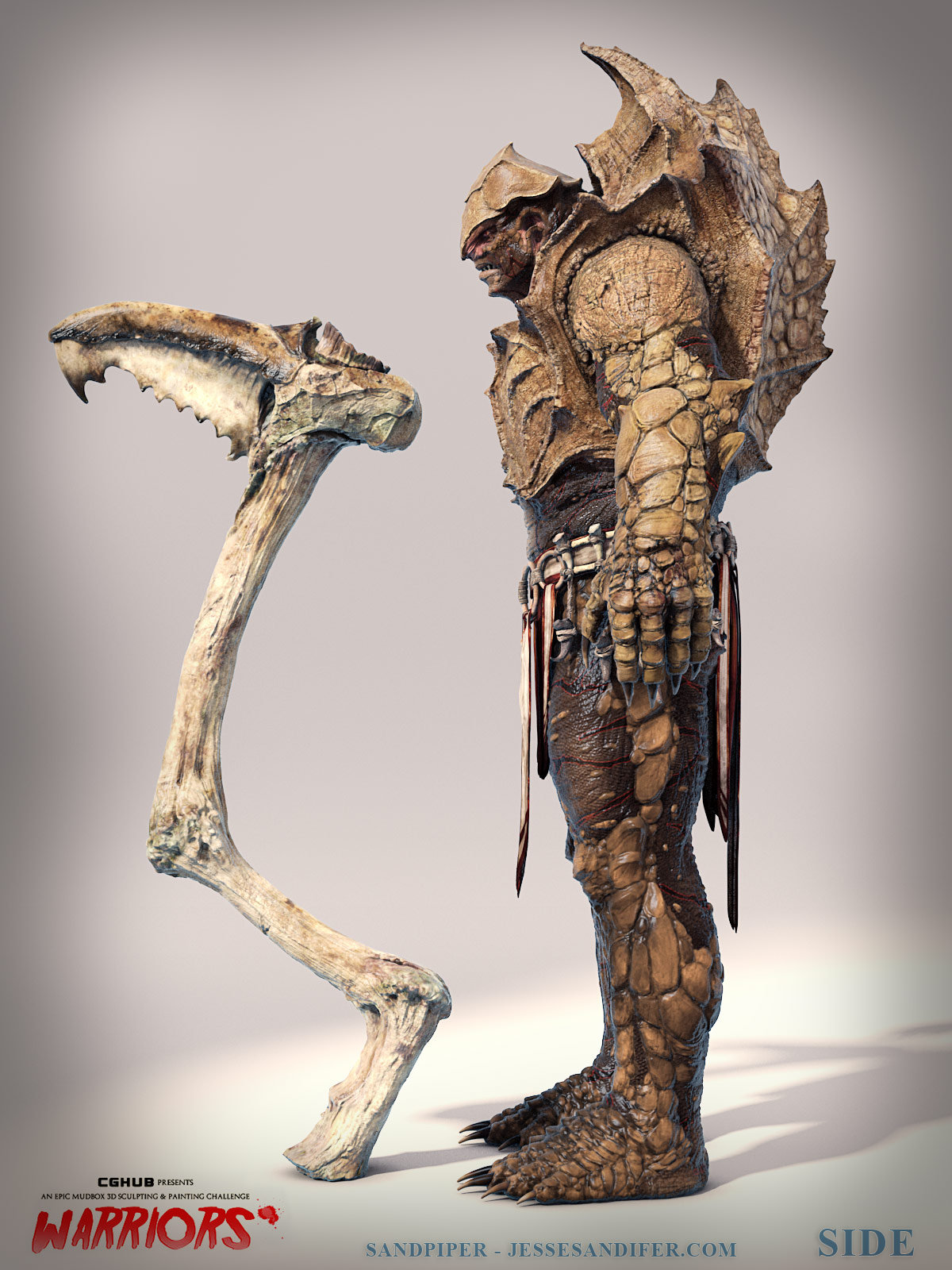 Sandifer Art - Turtle Barbarian