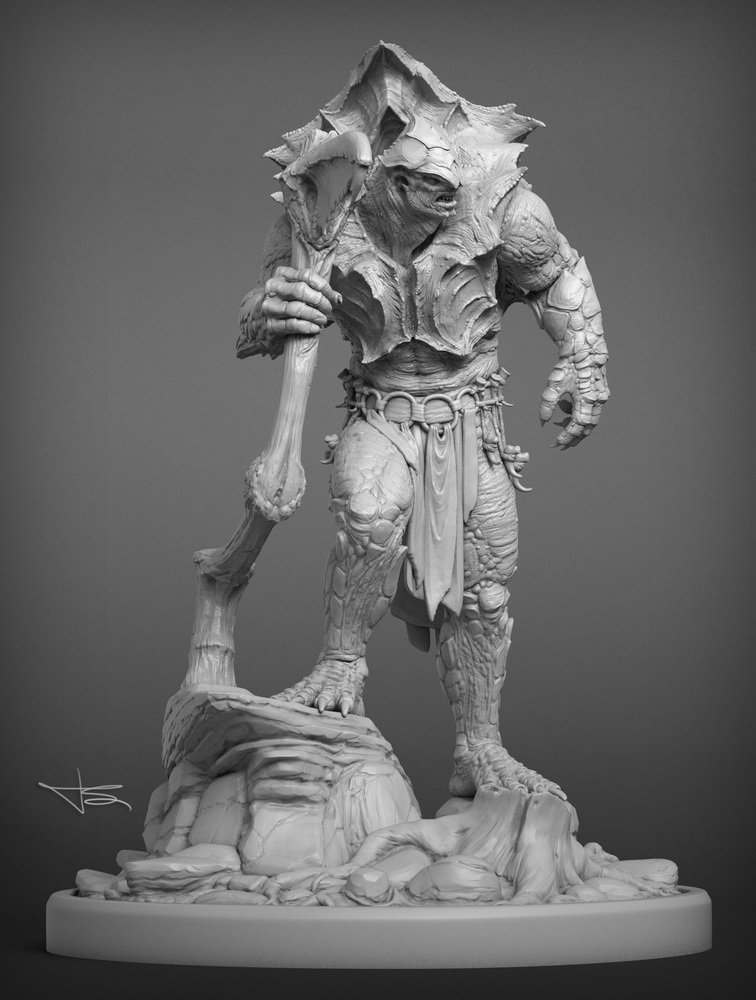 Sandifer Art - Turtle Barbarian