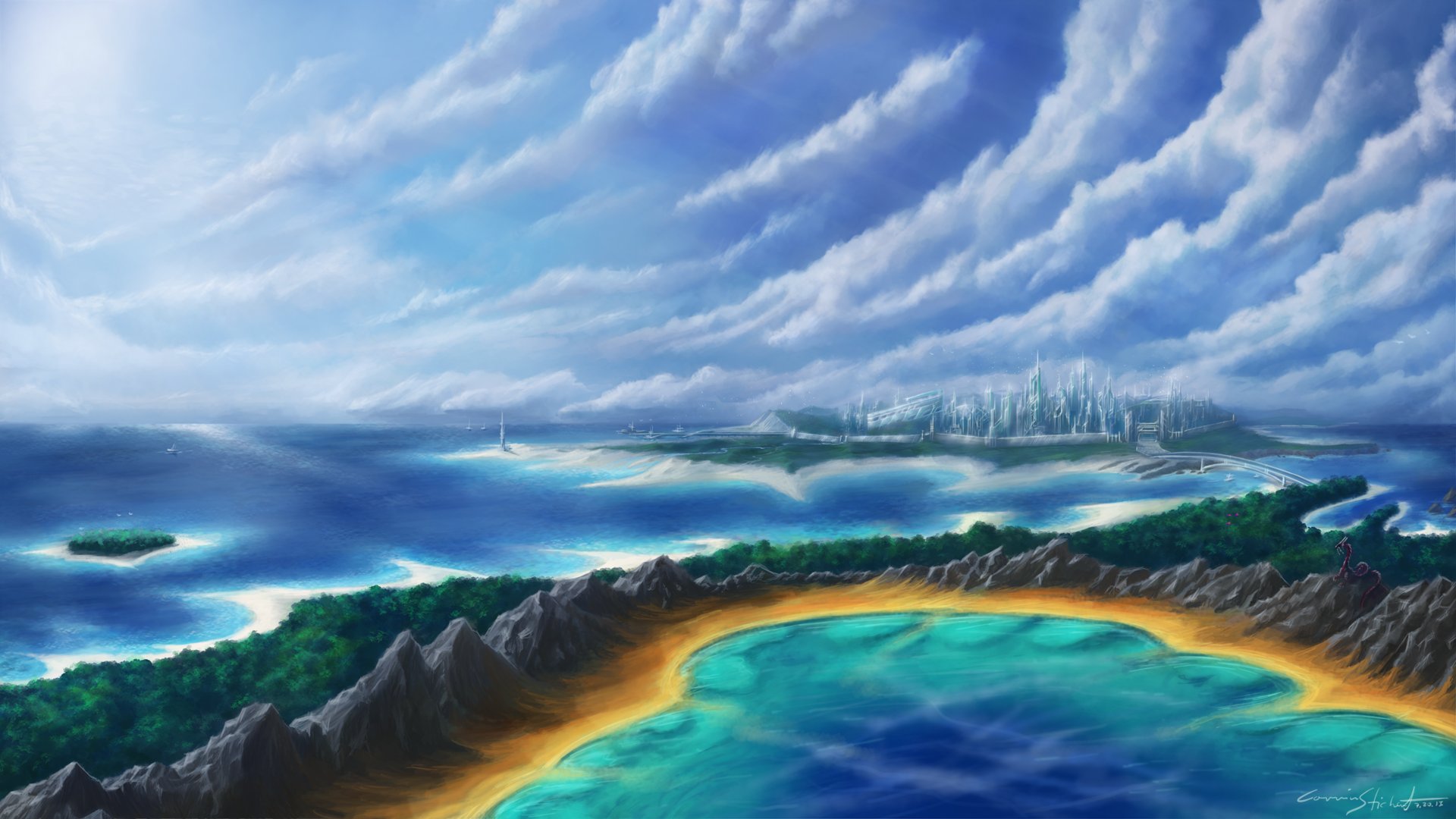 ArtStation - Kentoku Archipelago