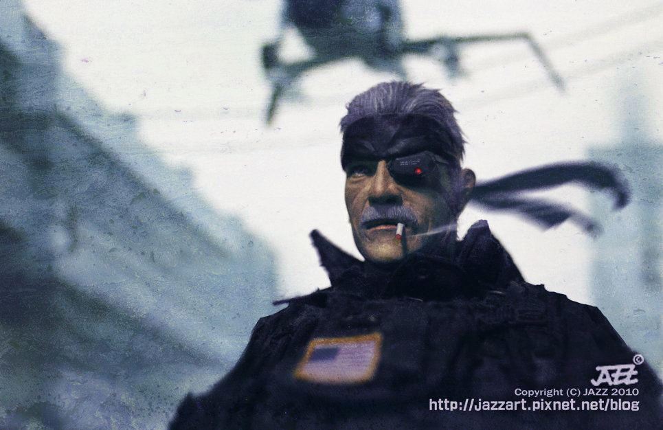 ArtStation - MGS4 Old Snake