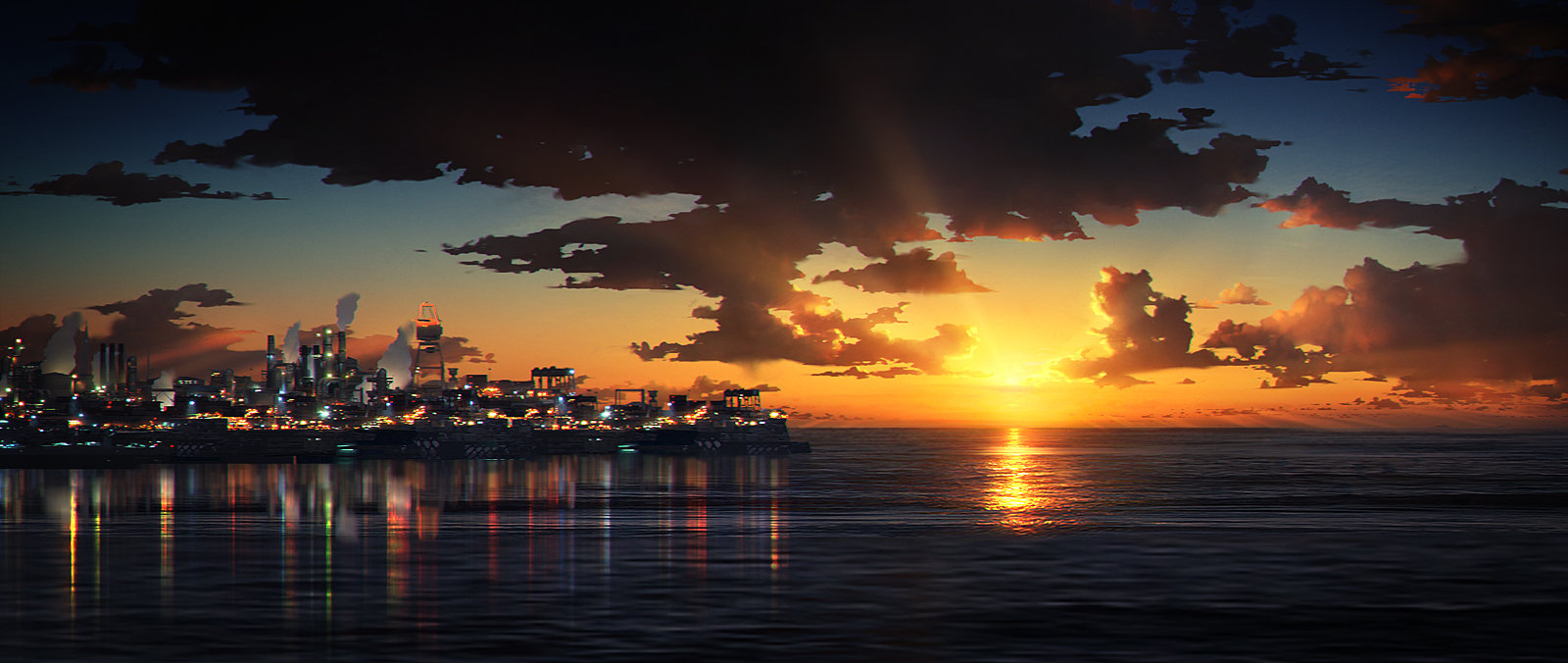 ArtStation - Shipyard Vista