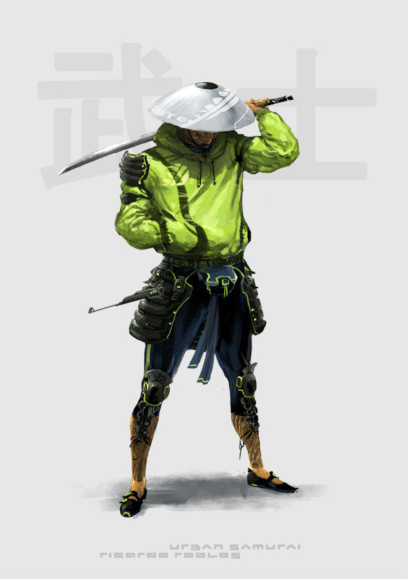 ArtStation - Urban Samurai