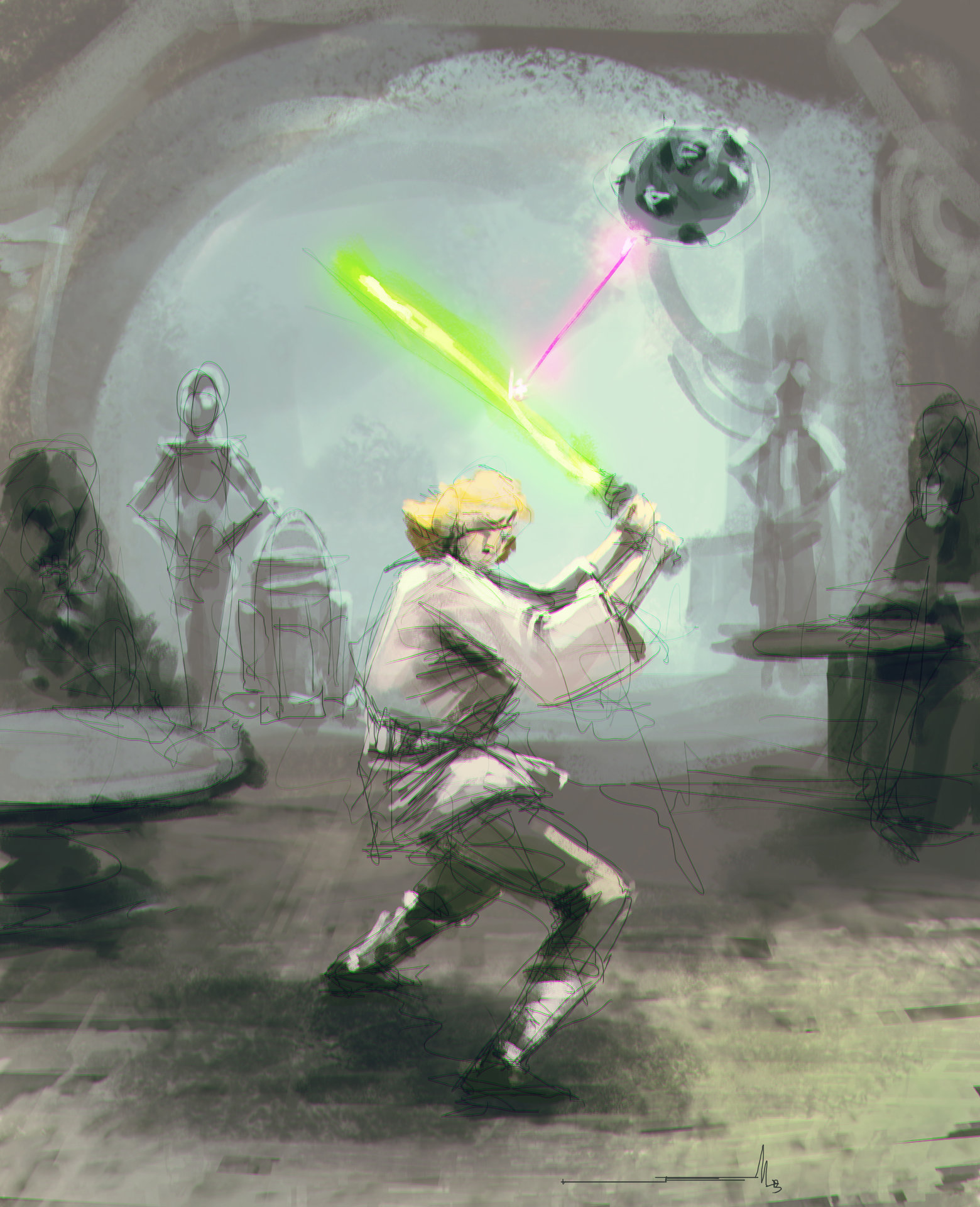 ArtStation - Light Knight 3