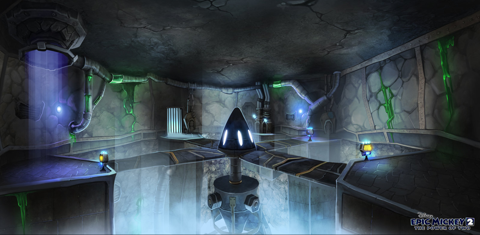 ArtStation - Utilidors - Disney Epic Mickey 2