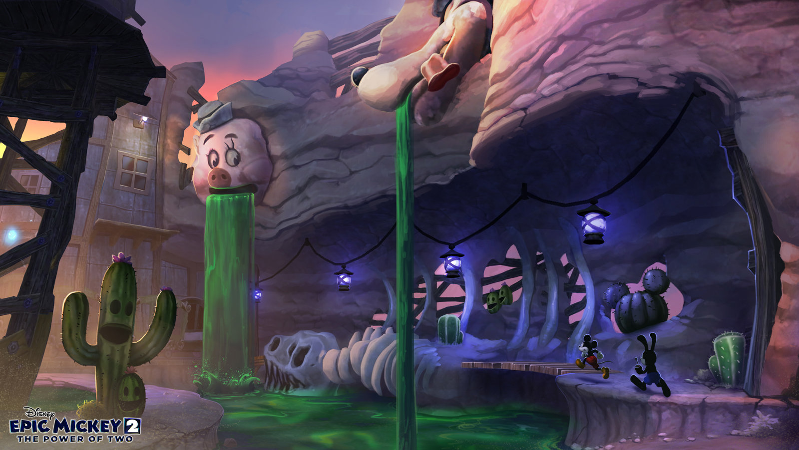 ArtStation - Frontierland 2 - Disney Epic Mickey 2