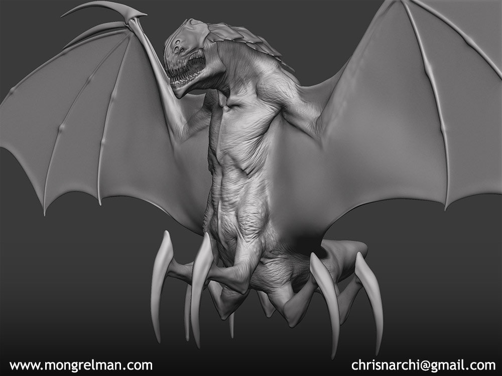 ArtStation - Flying Creature