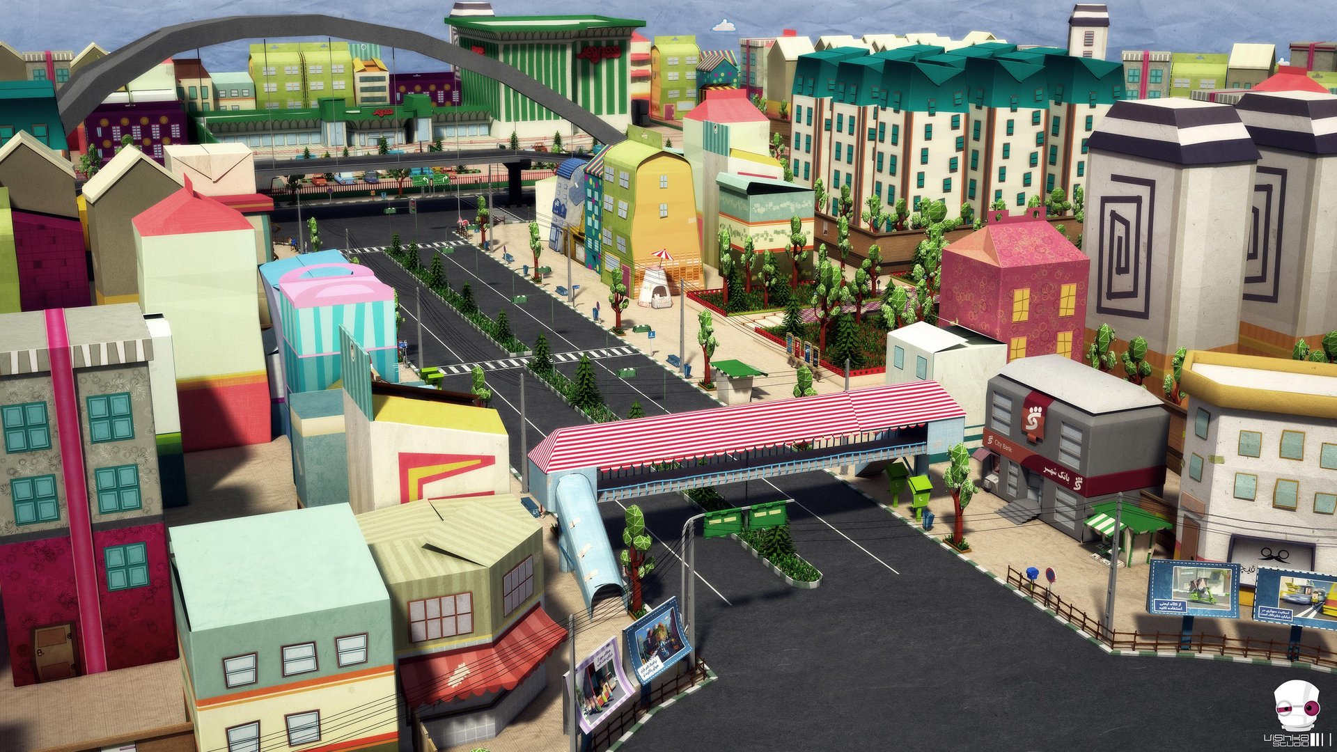 How To Make A Paper City