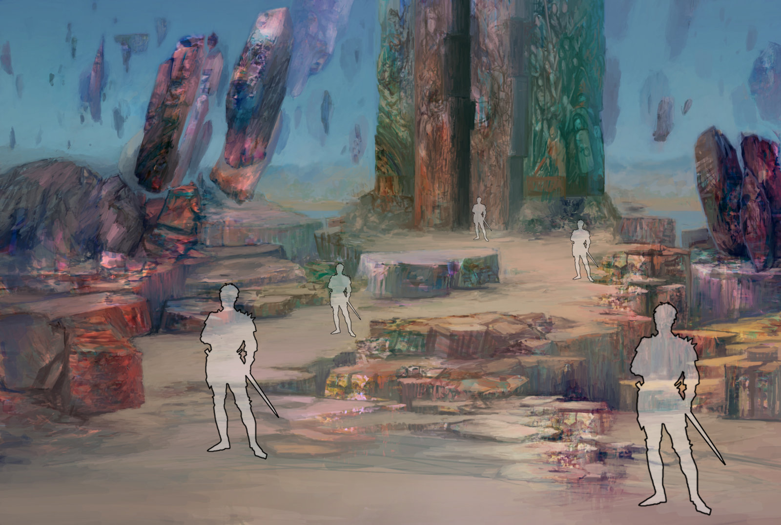 ArtStation - Five Color Gate