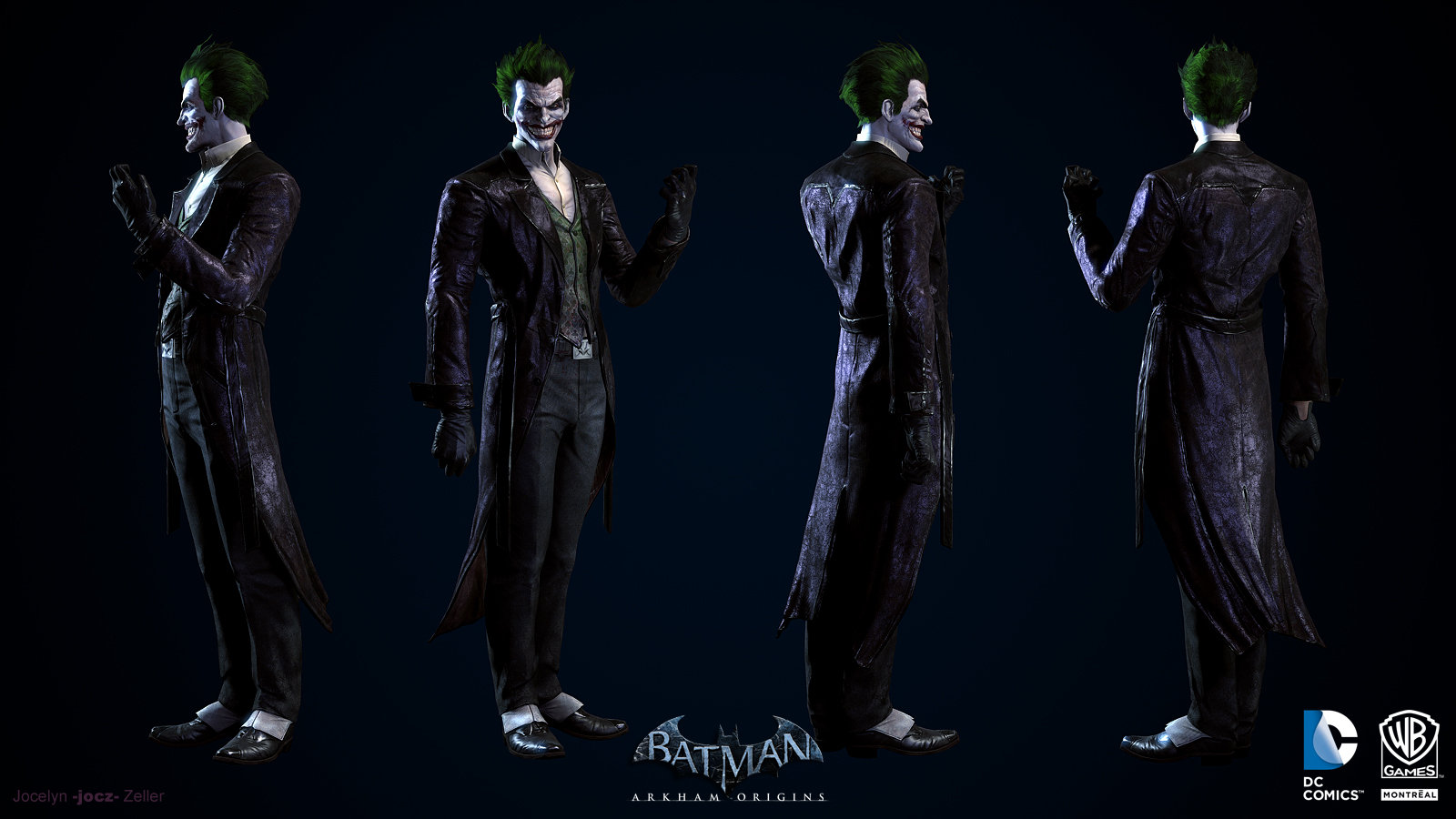 how to draw joker batman arkham origins