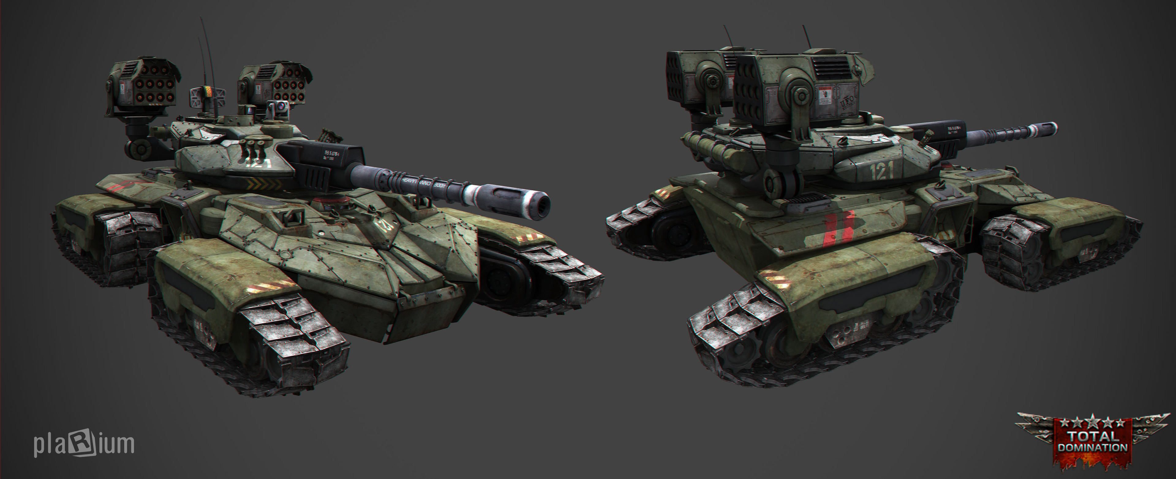 Vladimir Silkin - Siege Tank | "Total Domination" | Plarium