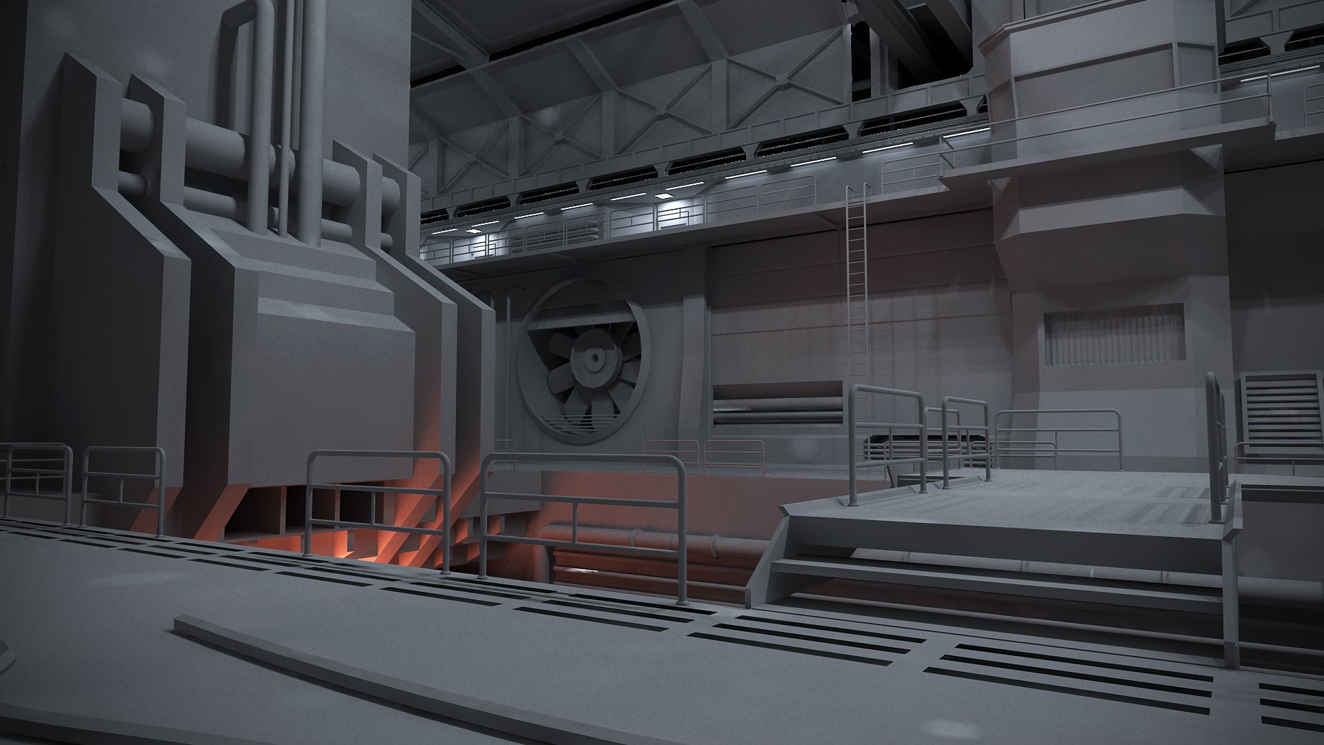 Andy Pottage - Sci Fi Environment - 3D Concept