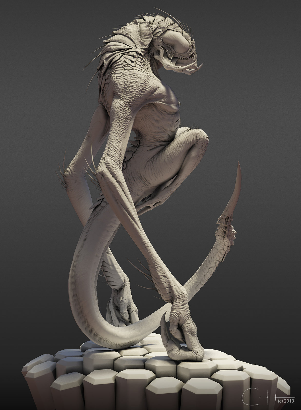 Ben Erdt - Shrieker Clay Renders