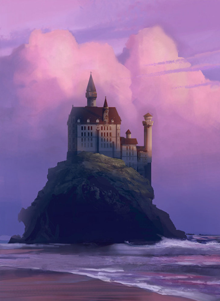 ArtStation - Castle in the Sea