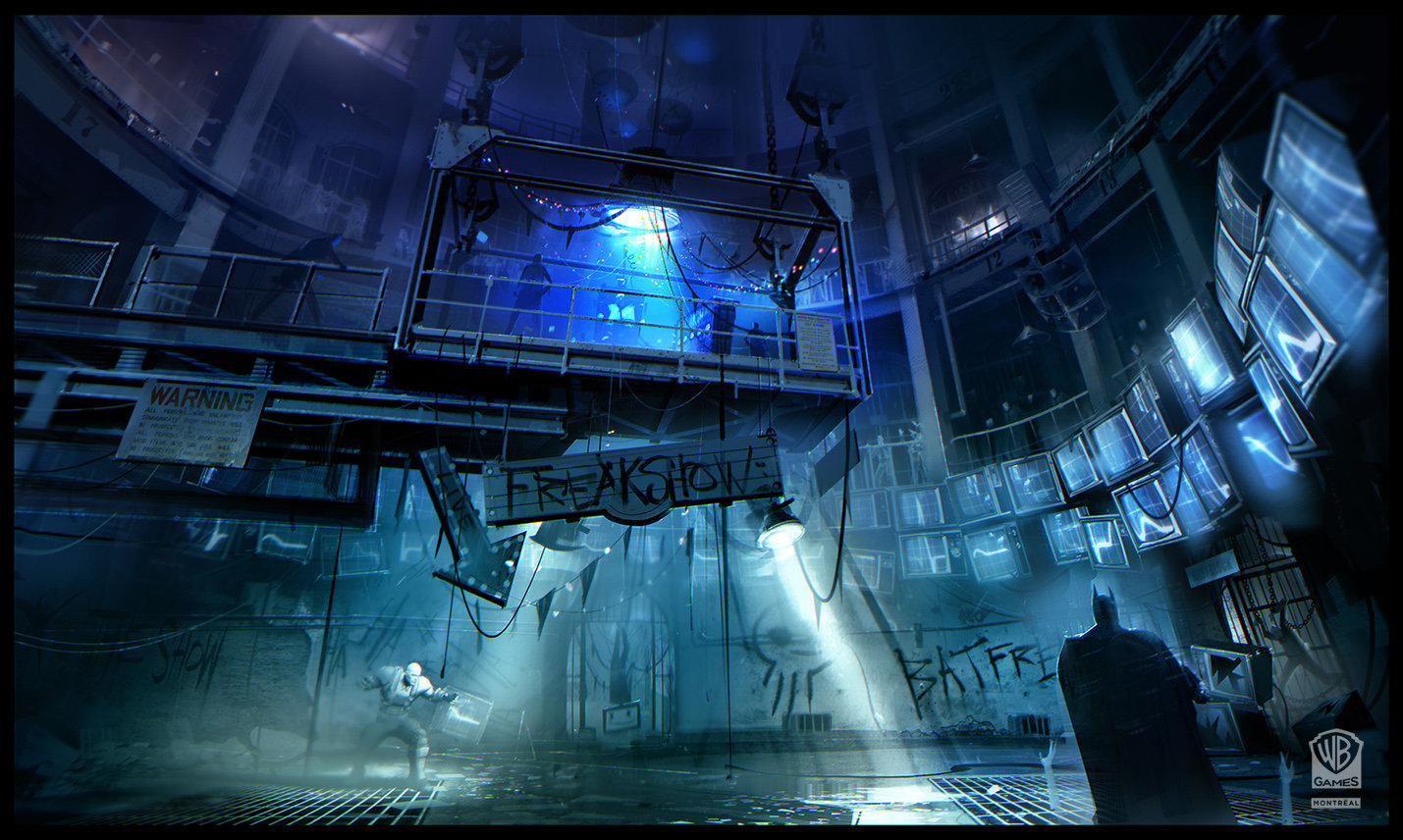 ArtStation - Batman Arkham Origins - Panopticon Fight Angle 1