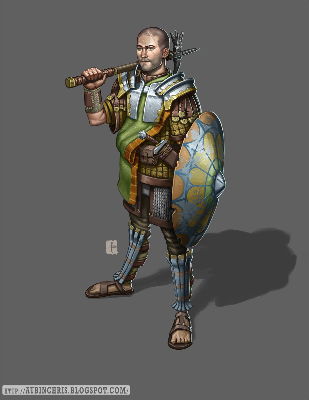 ArtStation - Male Warrior