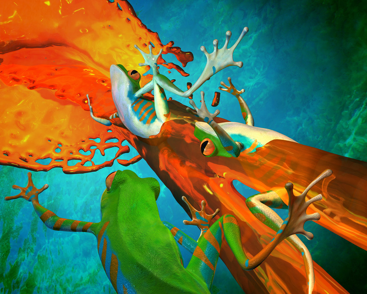 ArtStation - Frog Fountain