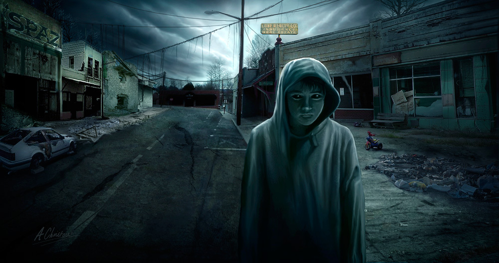 Horror Environment Concept Art