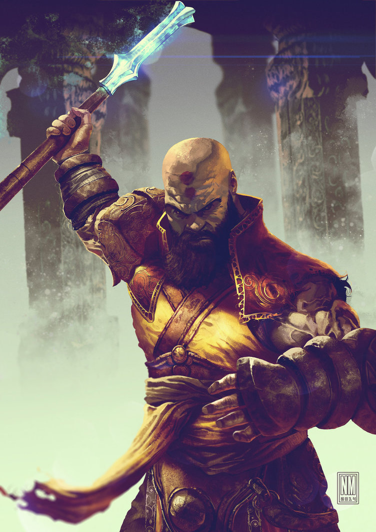 ArtStation - Monk