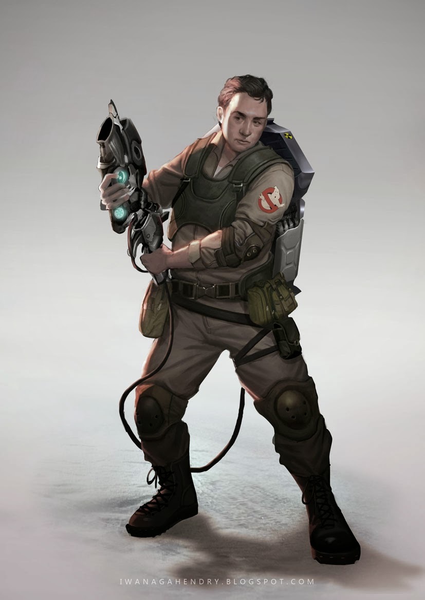 ArtStation - ghostbuster male