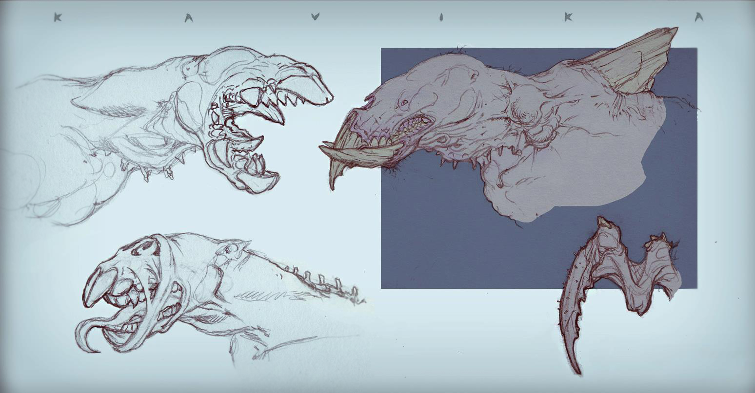 ArtStation - Demon Dogs