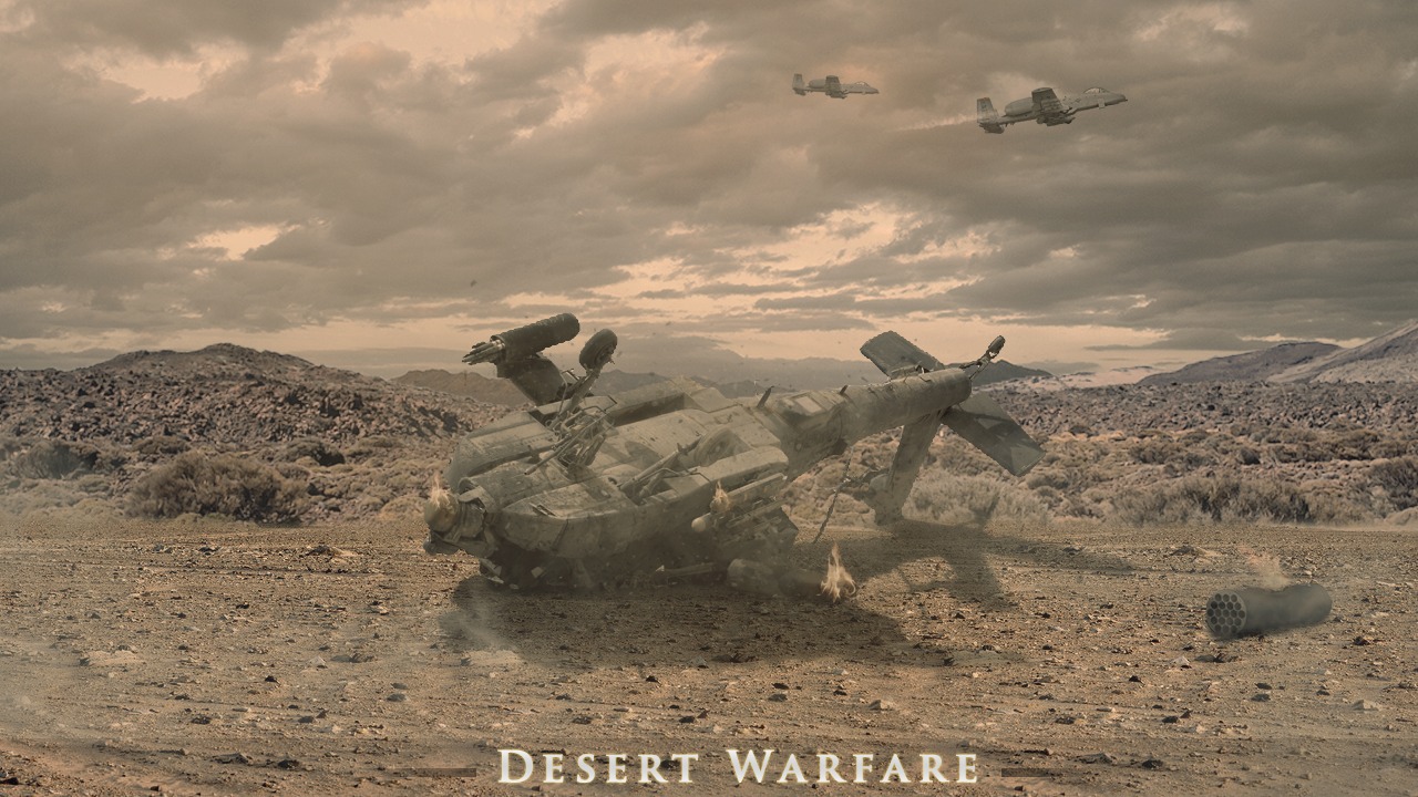 ArtStation - Desert Warfare