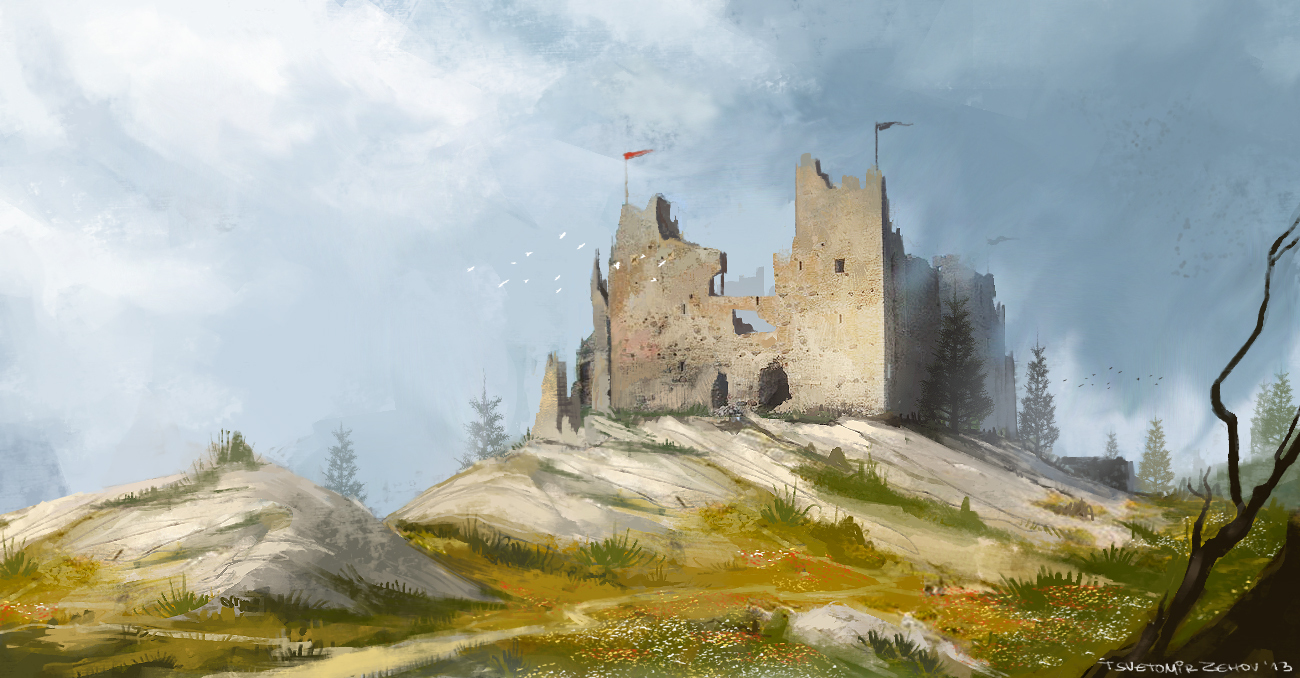 ArtStation - Castle Ruins