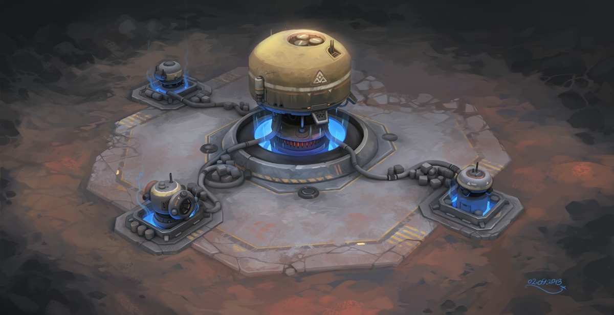 ArtStation - Mining Station 01