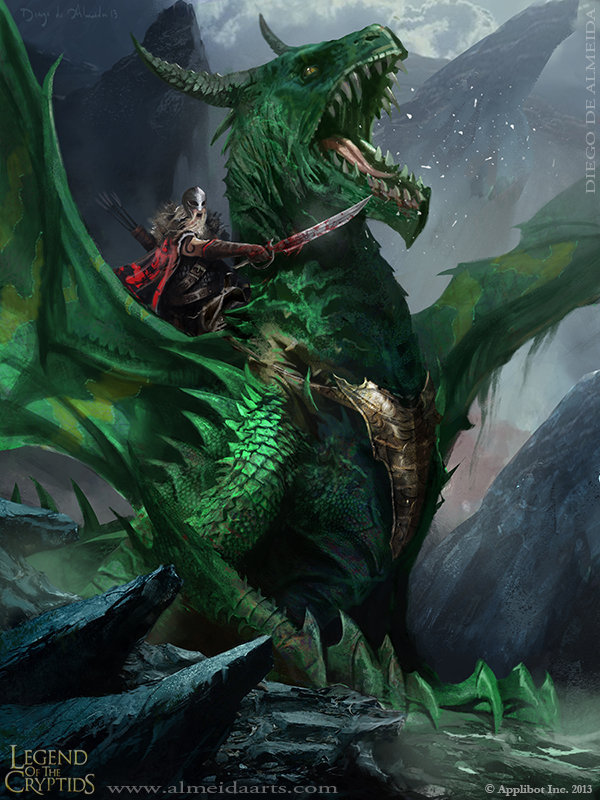 ArtStation - Dragon Knight of Darkness REG