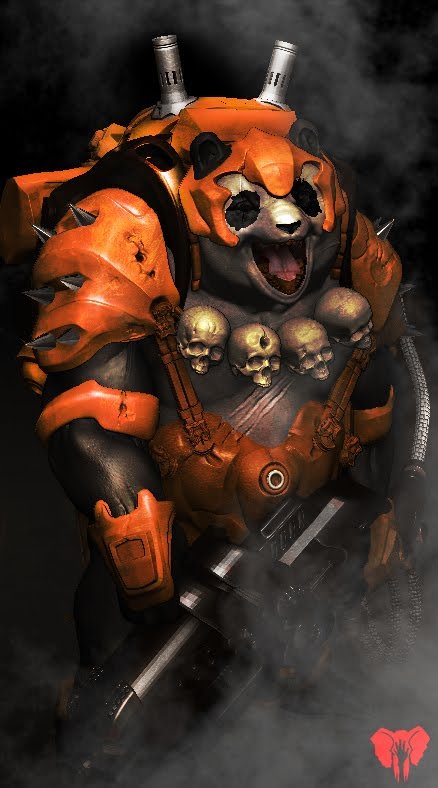 ArtStation - Death Panda color