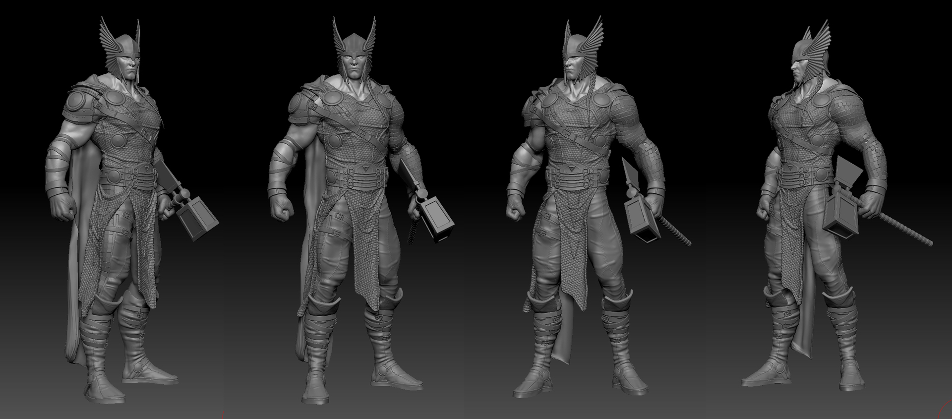 ArtStation - Thor model