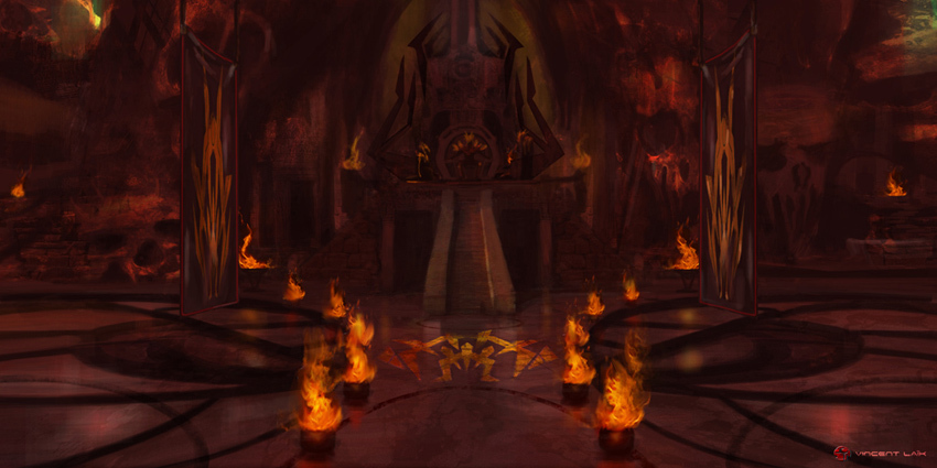 ArtStation - ZUUL DIPLOMATIC TRIBUTE CHAMBER : SWORD OF THE STARS FRANCHISE