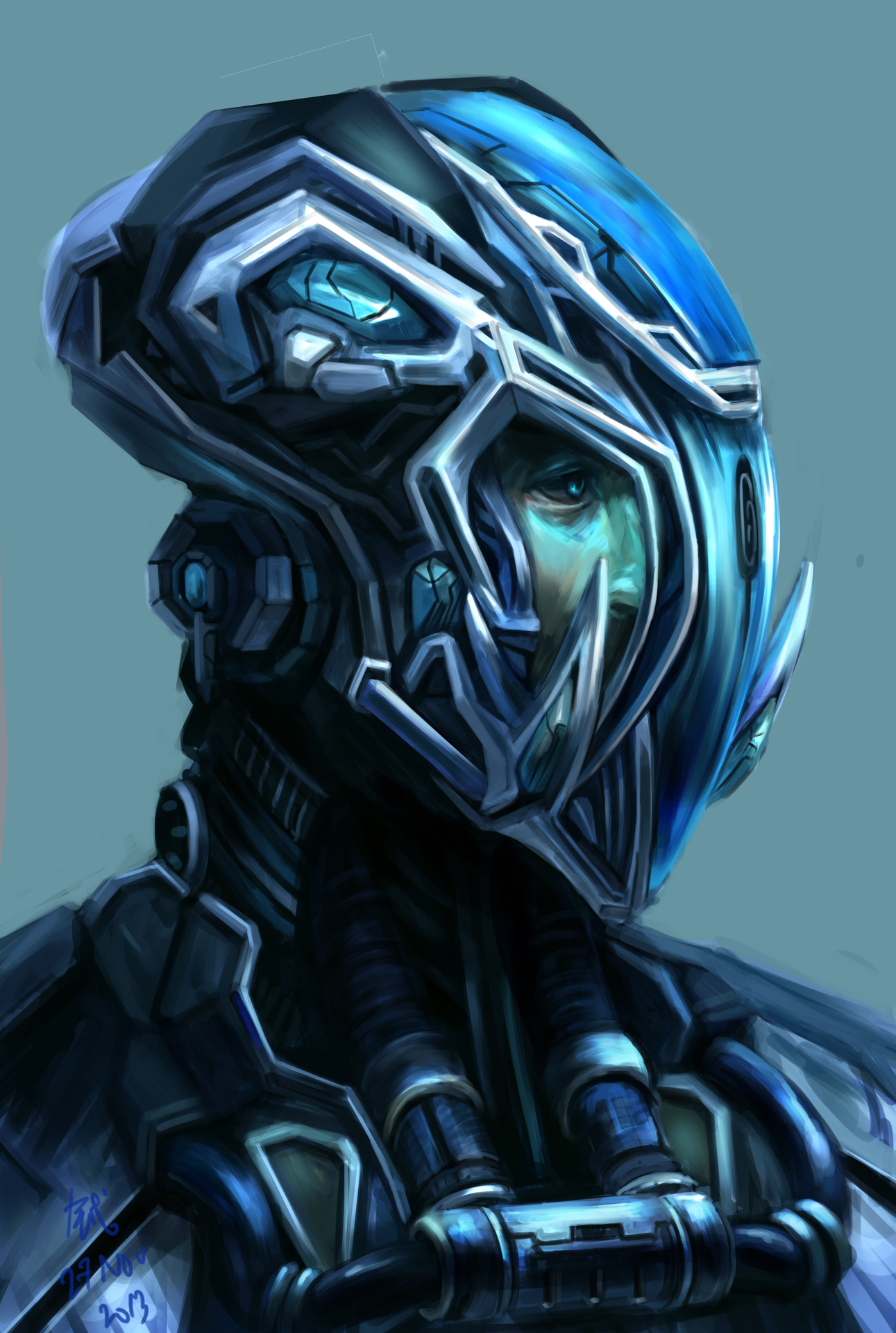 ArtStation - Droid Helmet