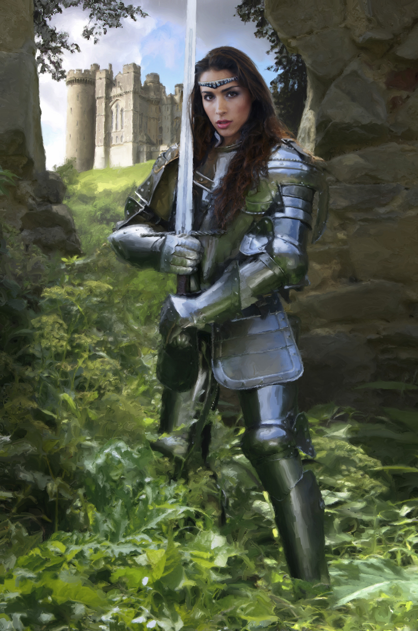 ArtStation - The Lady Knight Arielle