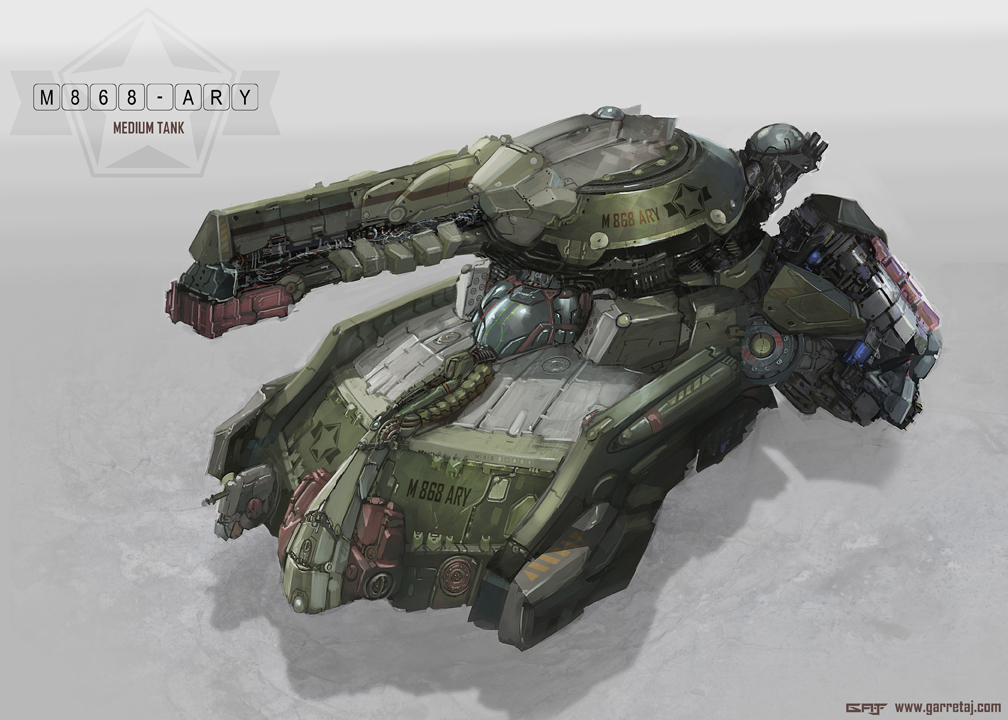 ArtStation - Hover Tank