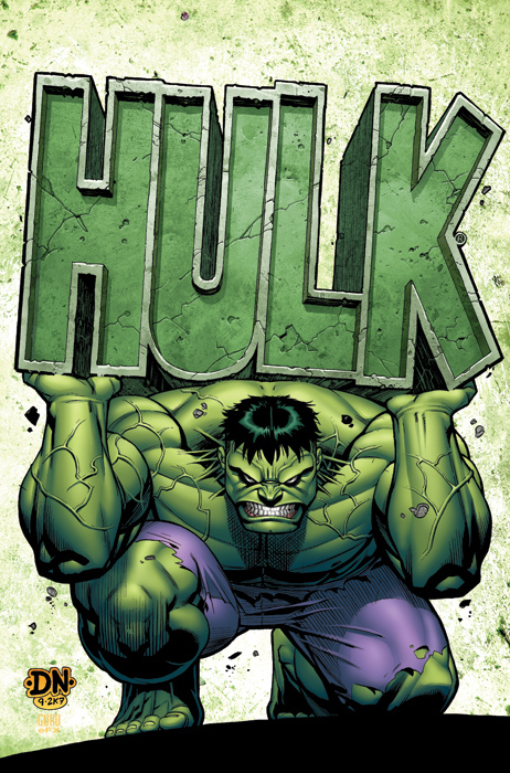 David Nakayama - Marvel Adventures: HULK #4 Cover