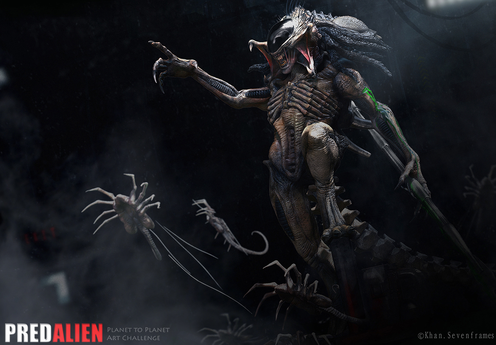 Predalien Concept Art