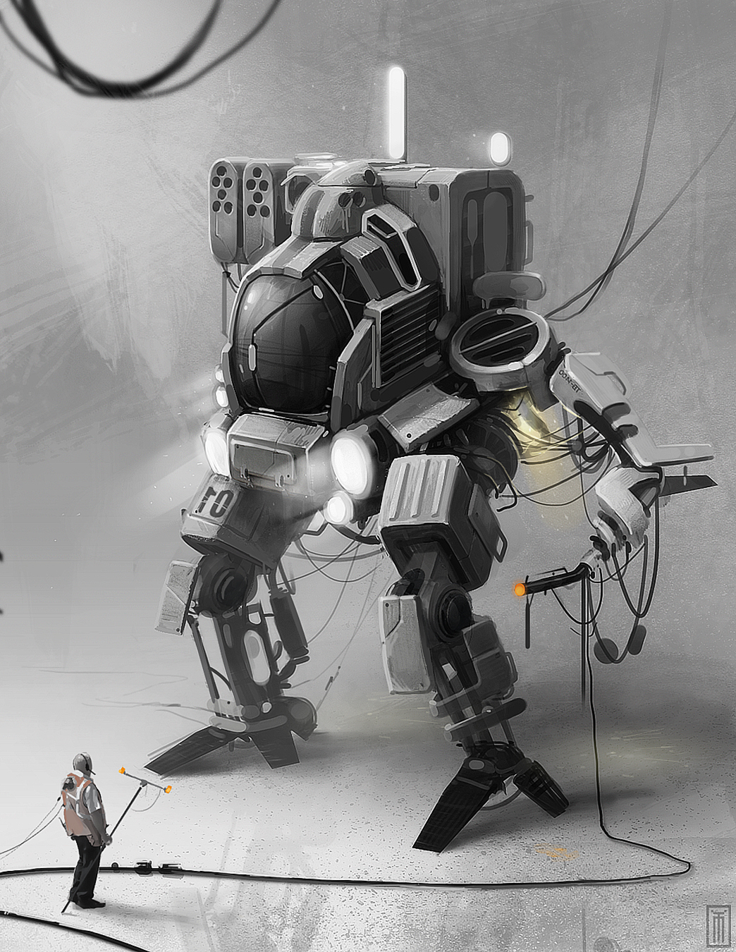 ArtStation - Mech 001
