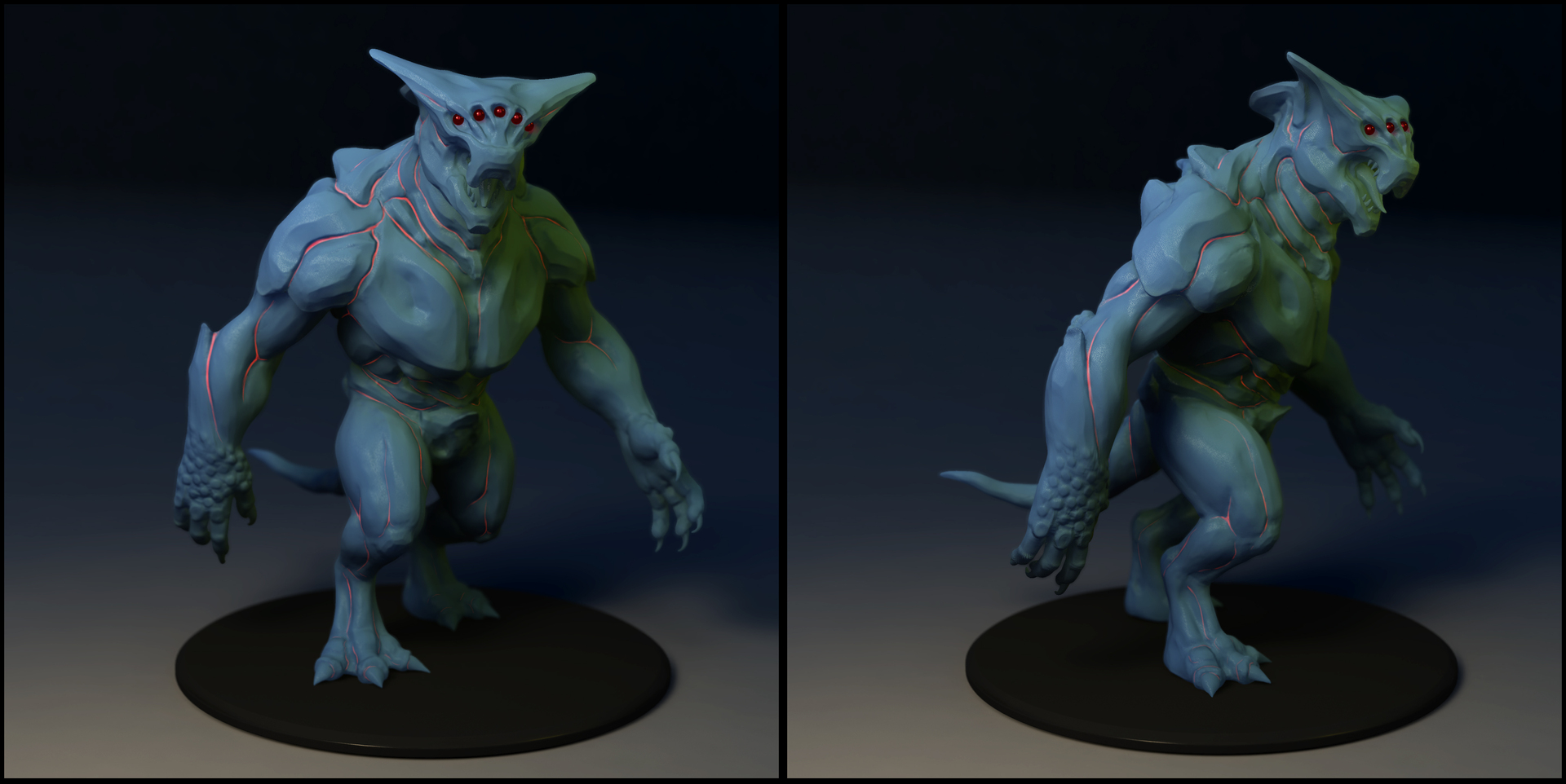 ArtStation - Edged Monster