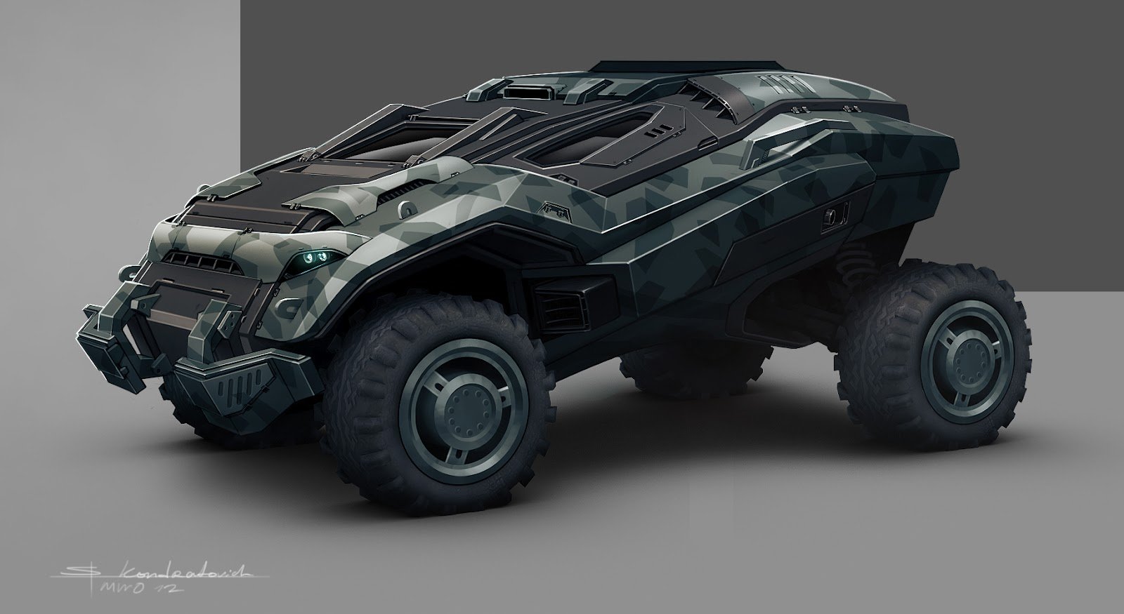 ArtStation - MWO concept art