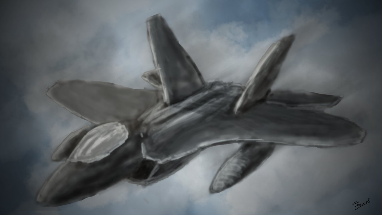 ArtStation - Fighter Jet