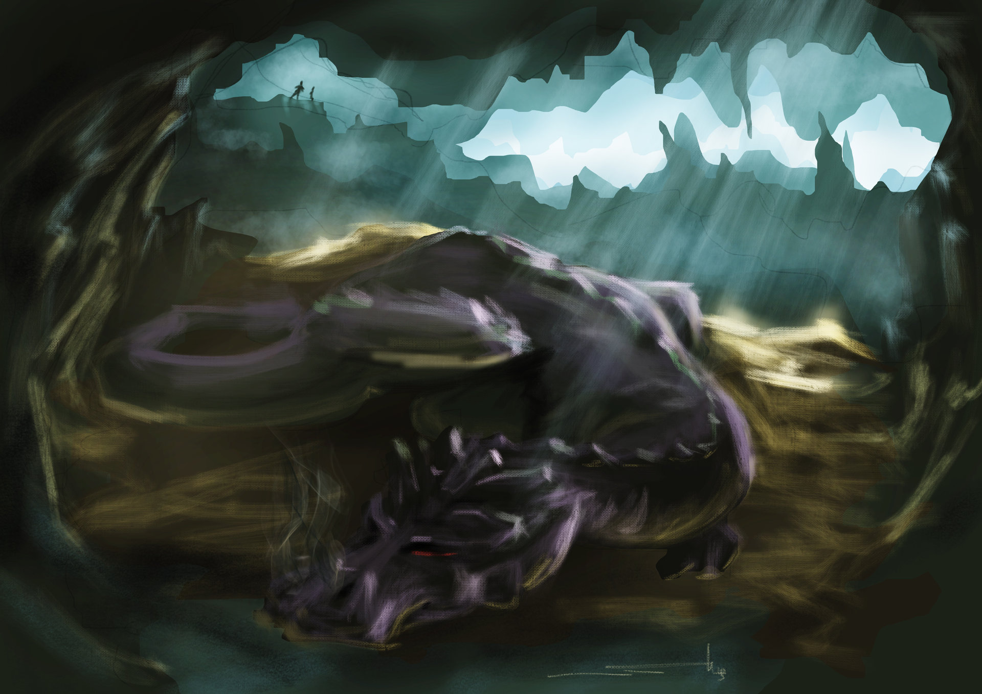 ArtStation - Dragons Lair