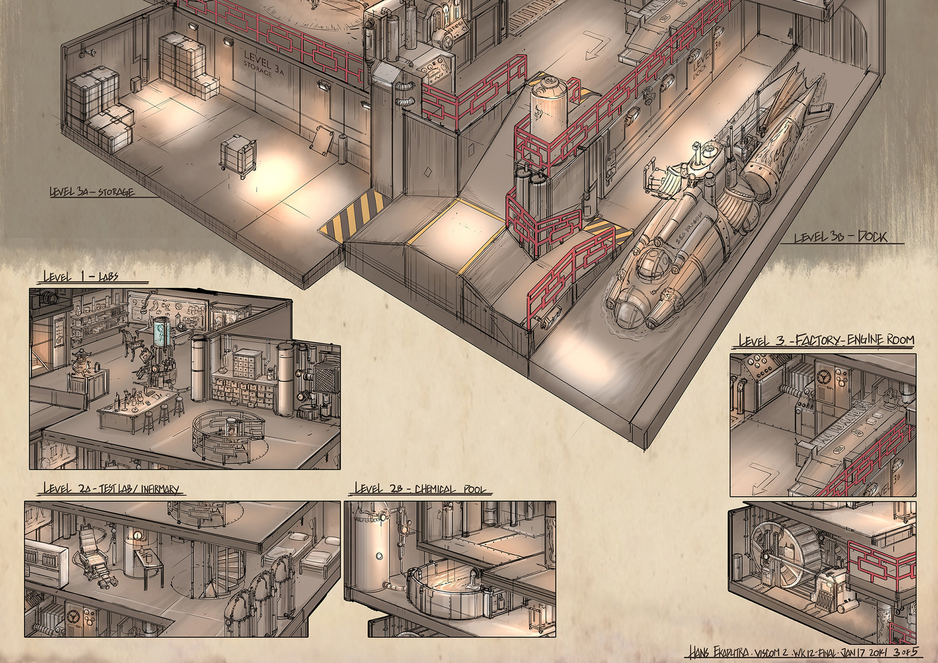 ArtStation - Enhancement Drug Factory - Back Store2