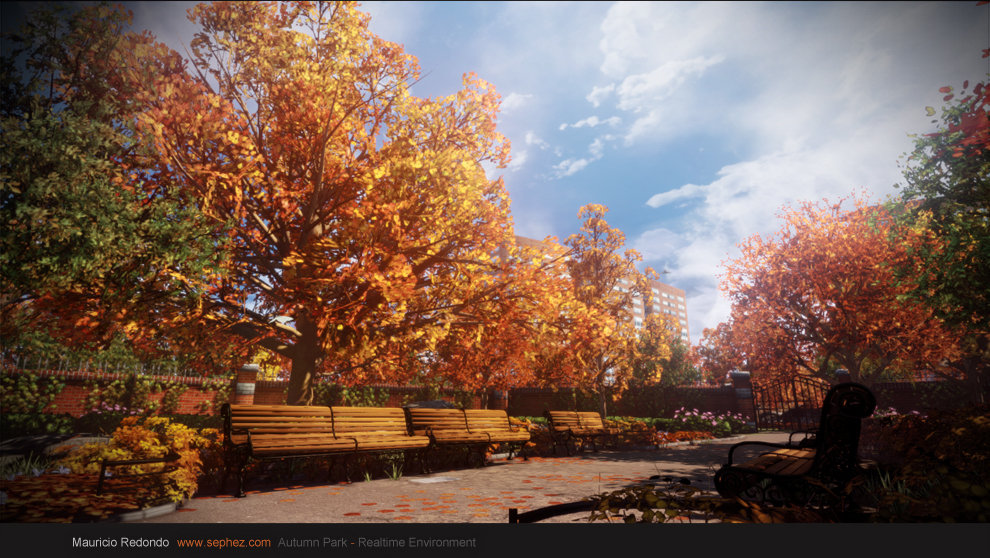 ArtStation - Autumn Park