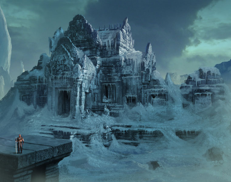 ArtStation - Temple in ice, Andreas Adamek