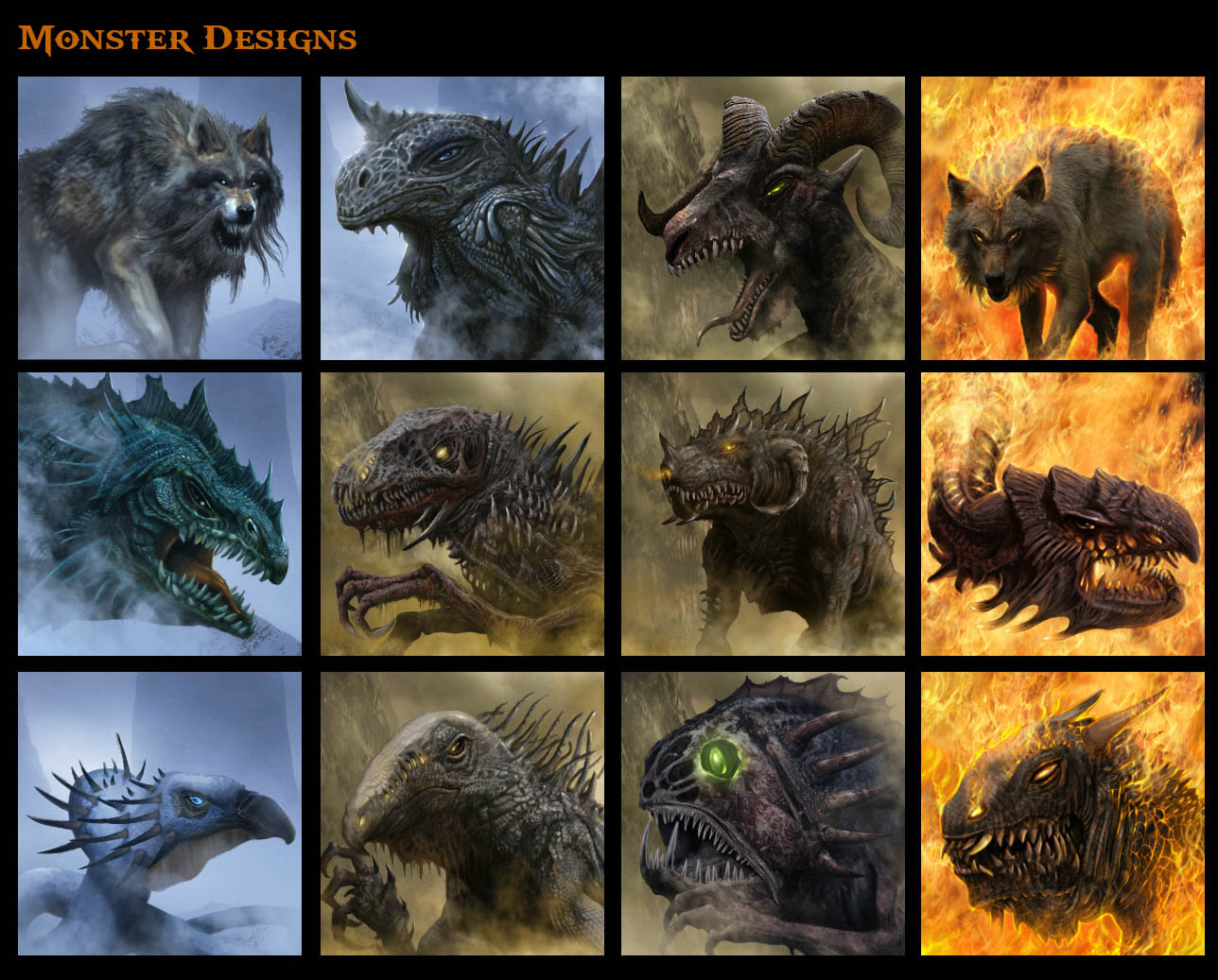 ArtStation - Monster1