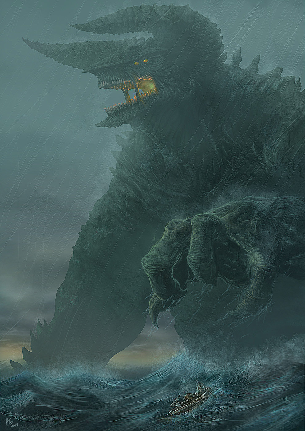 1902 best Kaijus images on Pholder | GODZILLA, Grandorder and Manga